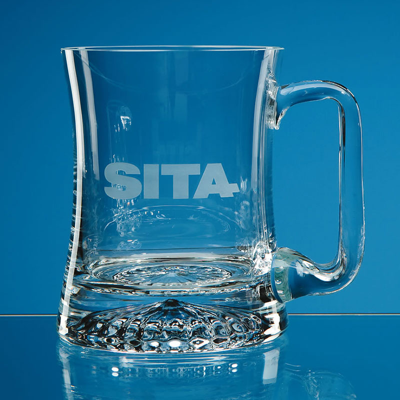 Engraved Tankards from Crystal